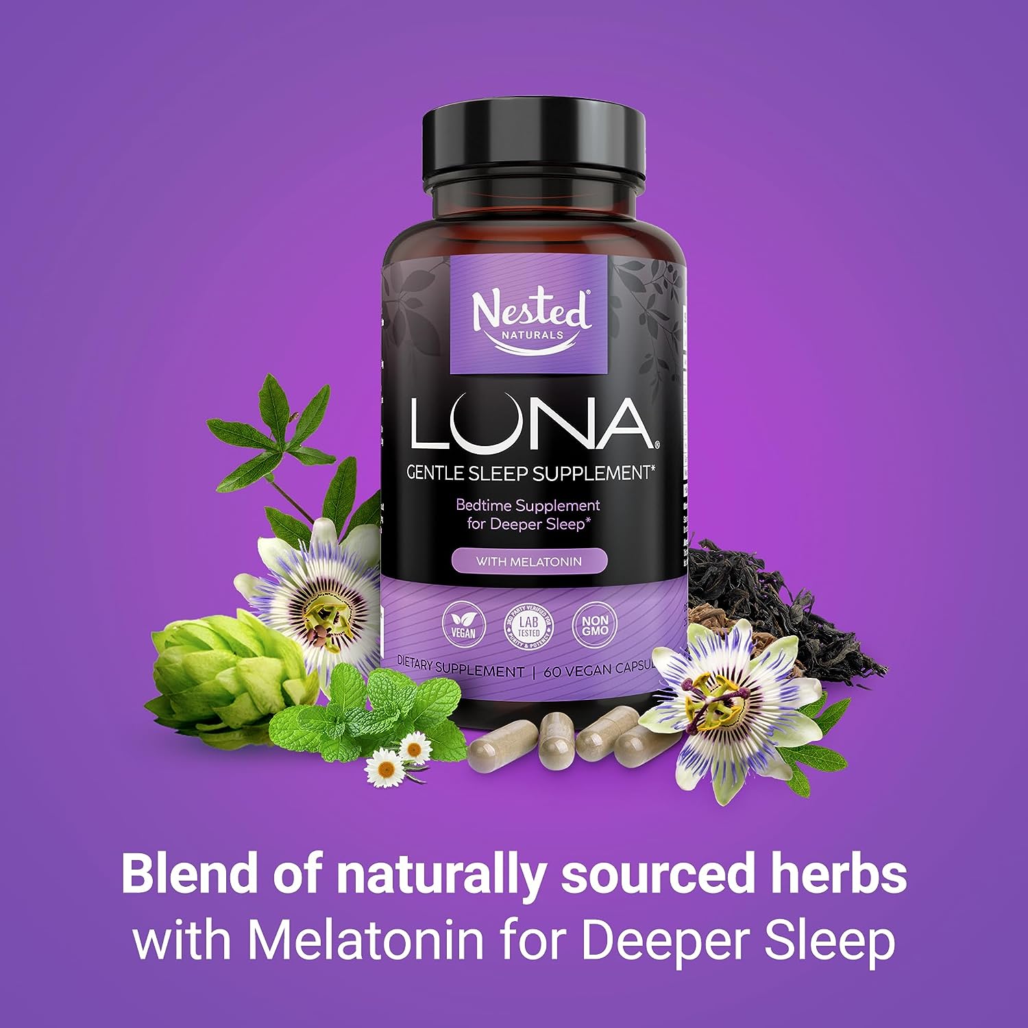 LUNA Sleep Supplement | Non-Habit Forming Sleep Supplement